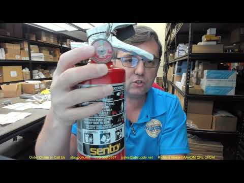Ansul 438732 Sentry A02S Dry Chemical Fire Extinguisher 1 A 10 B C, 2 1 2 lb