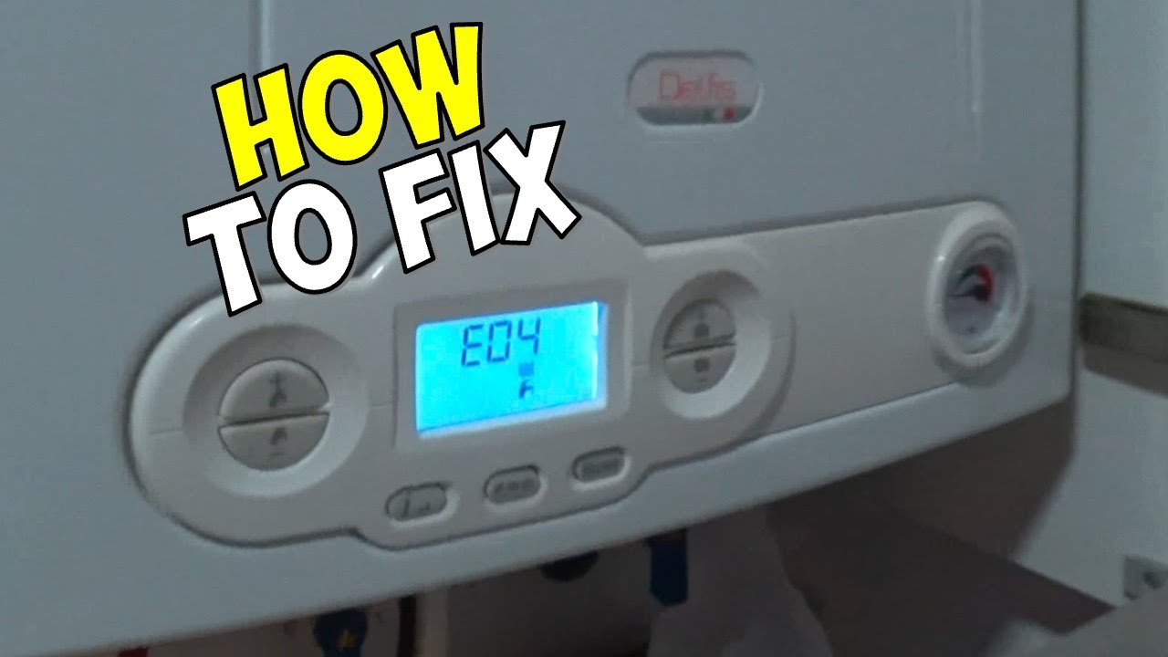 Fix E04 Error on Your Delfis Gas Boiler - Easy Solutions!