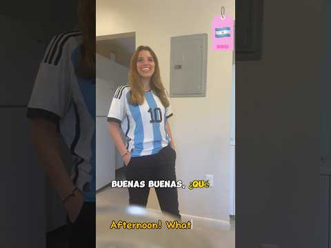 How do we say good afternoon?? - General Latin greeting and specific Argentinian dialect.