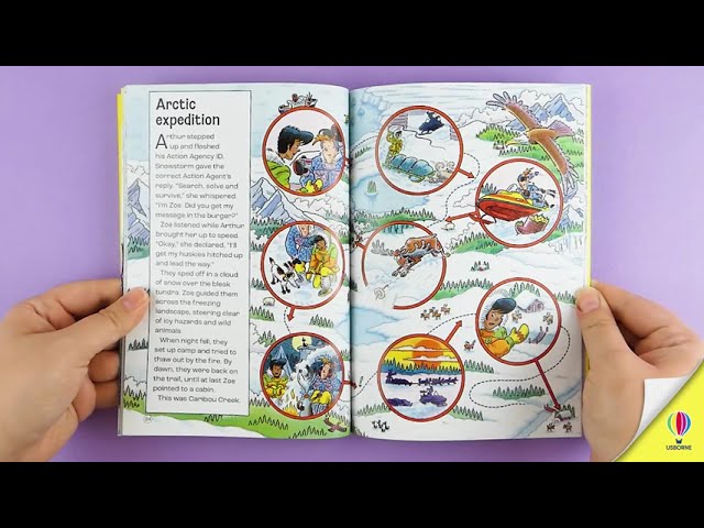 Agent Arthur's Arctic Adventure | Usborne | Be Curious