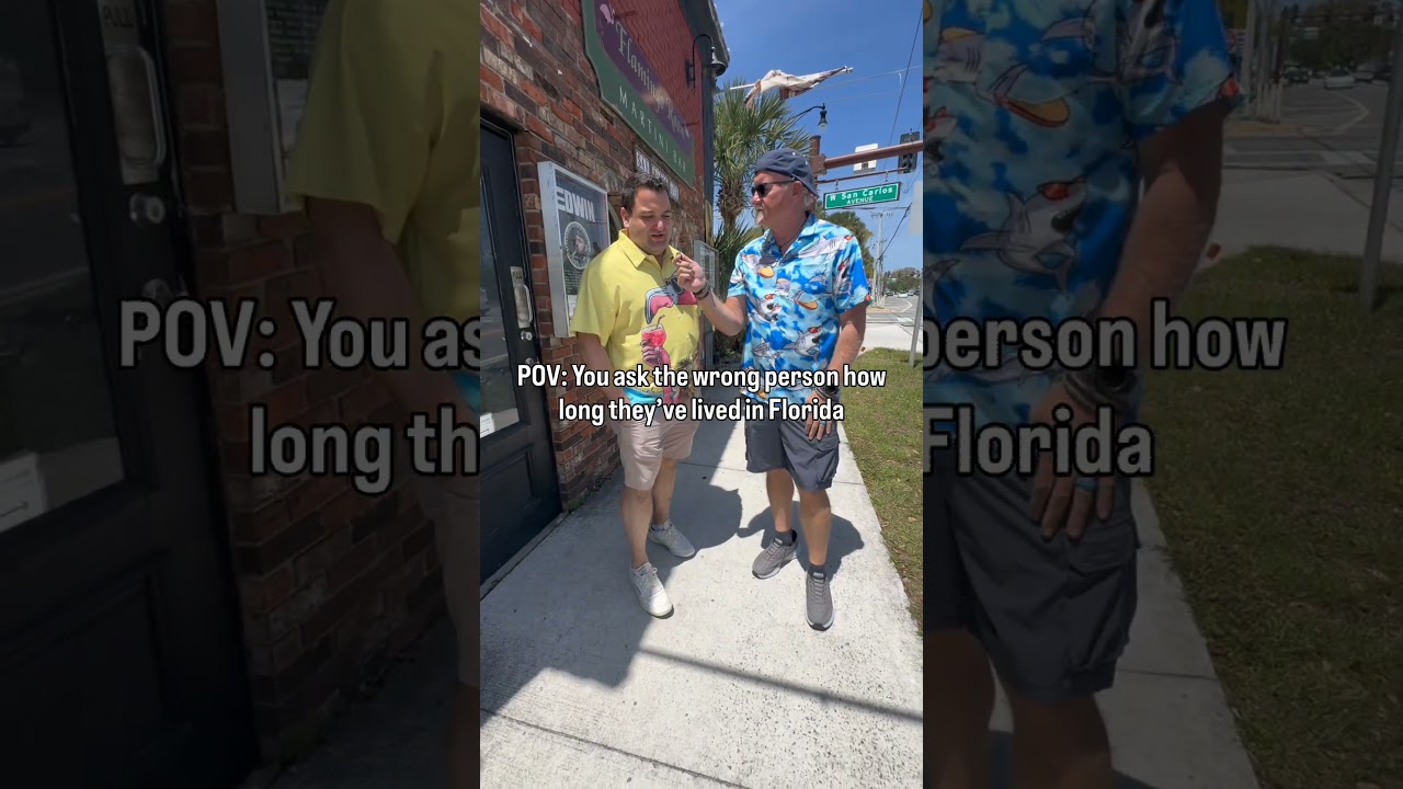 Wasn't expecting that response after seeing his shirt. That escalated quickly too