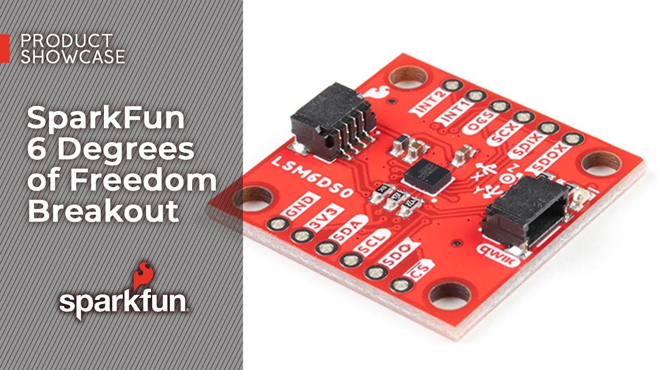 SparkFun 6 Degrees of Freedom Breakout - LSM6DSO (Qwiic)