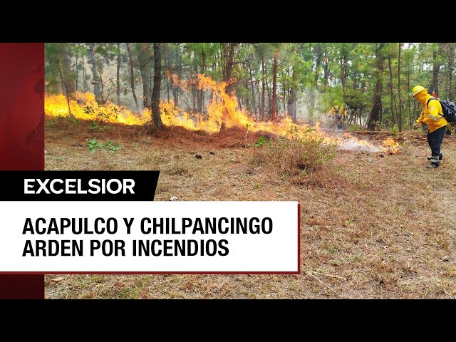 Hay 106 incendios forestales activos en 22 estados del país