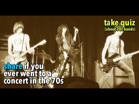 Quiz : Bands of the 1970s