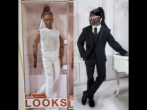 Unboxing Barbie Looks AA Ken Doll