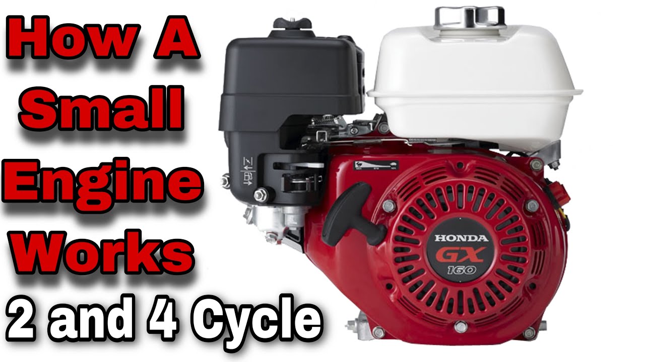 How Does A Small Engine Work? 2 & 4 Cycle