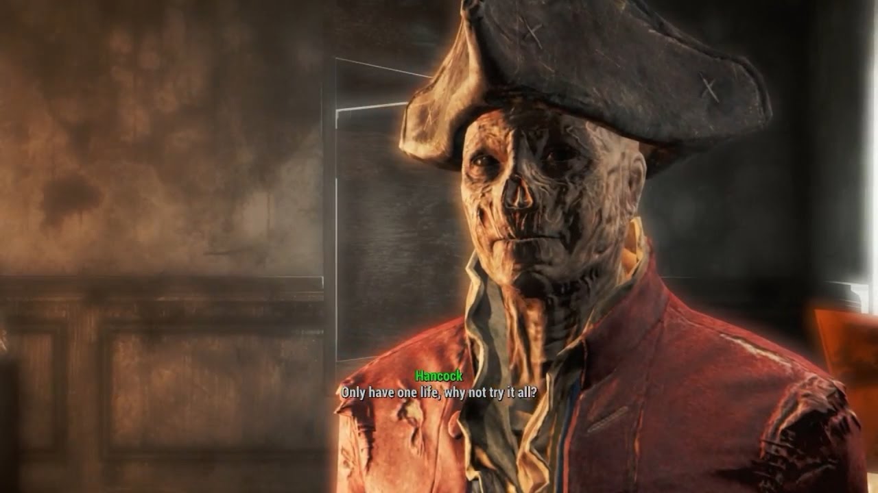 John Hancock full romance. Fallout 4 story