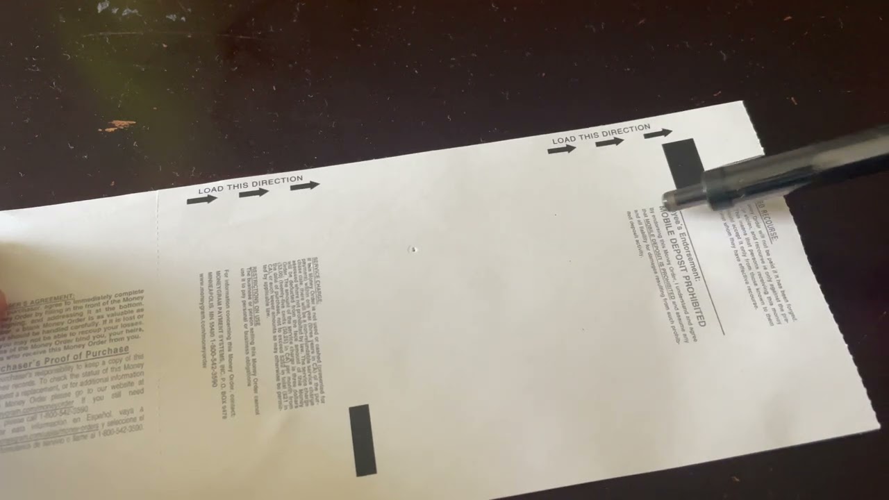 HOW TO FILL OUT a MONEY GRAM / MONEY ORDER #moneygram #moneyorder #money #walmart #howto #youtube
