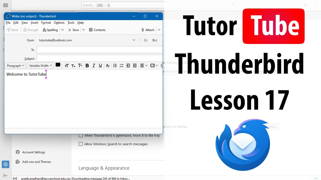 Thunderbird - Lesson 17 - Archiving Emails