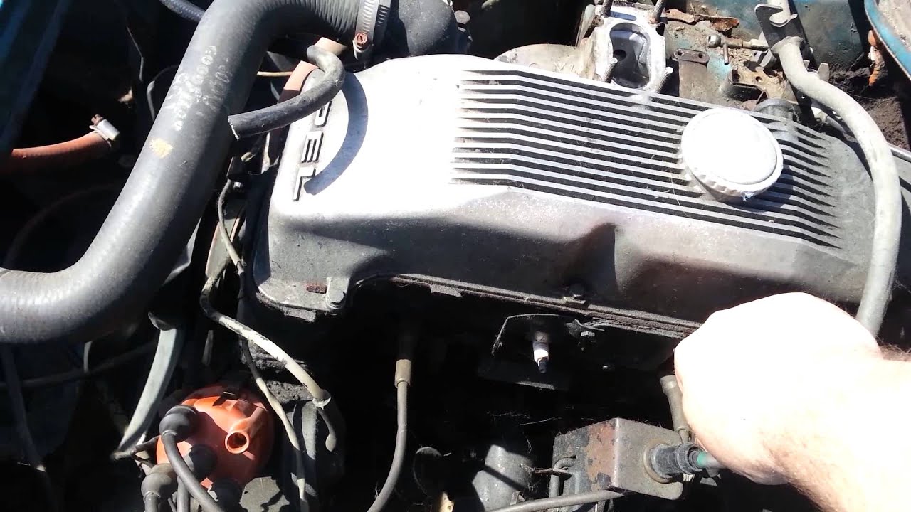 Opel engine cranking.