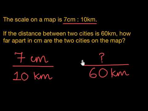 Scale drawing: centimeters to kilometers (Hindi) (video) | Khan Academy