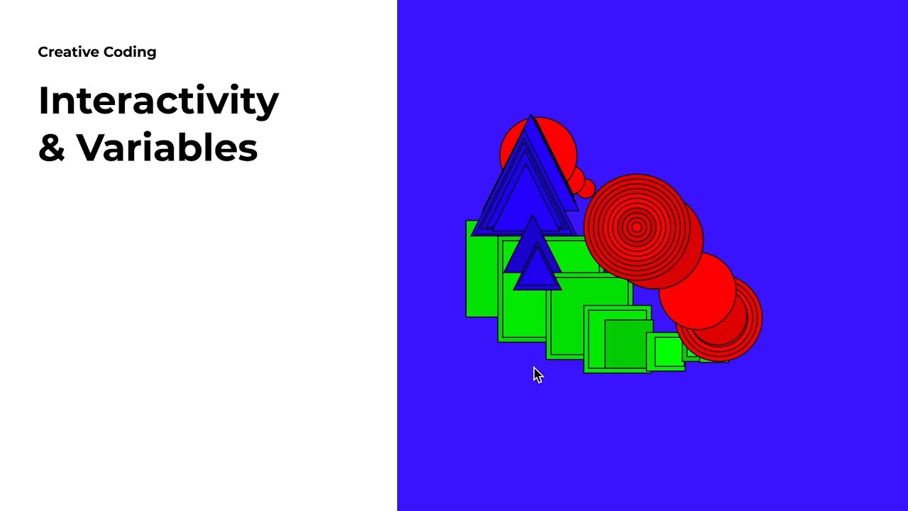 Creative Coding (02): Interactivity and Variables