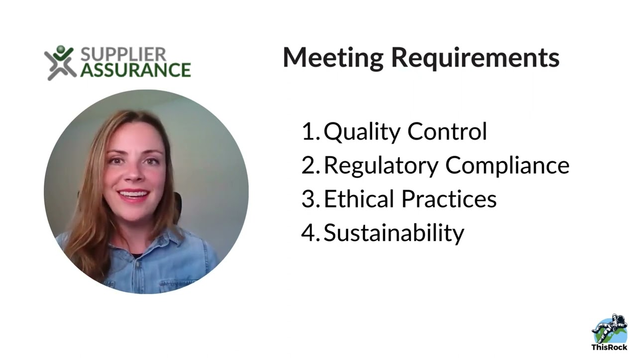 What is SupplierAssurance: Consulting to Pass Requirements