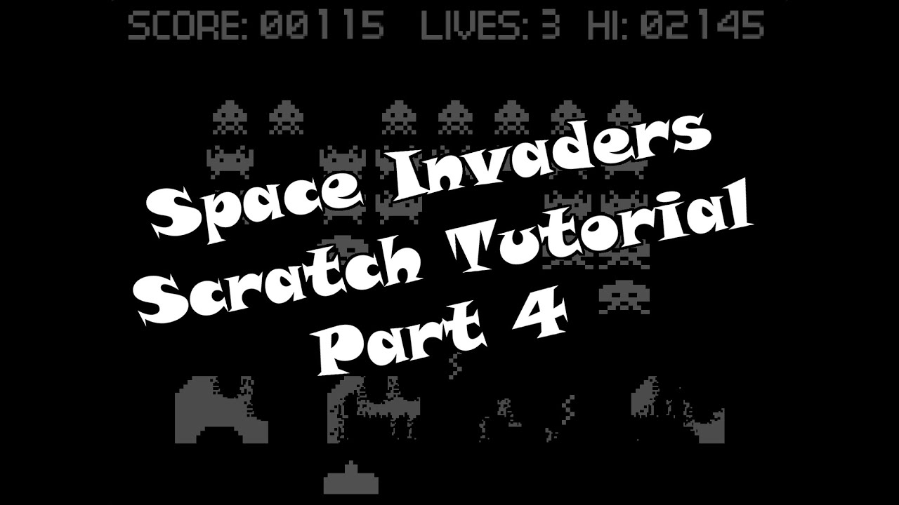 Space Invaders Part 4 - A RokCoder Scratch Tutorial