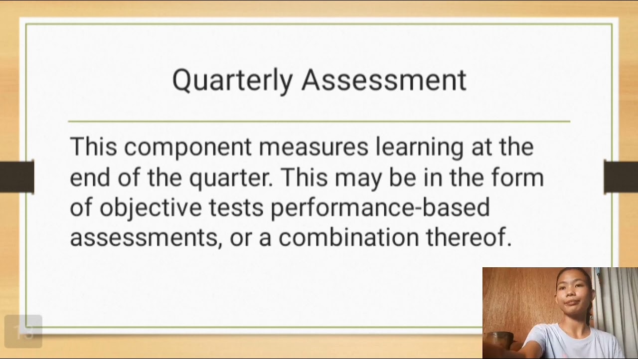 Development of a Grading and Reporting system