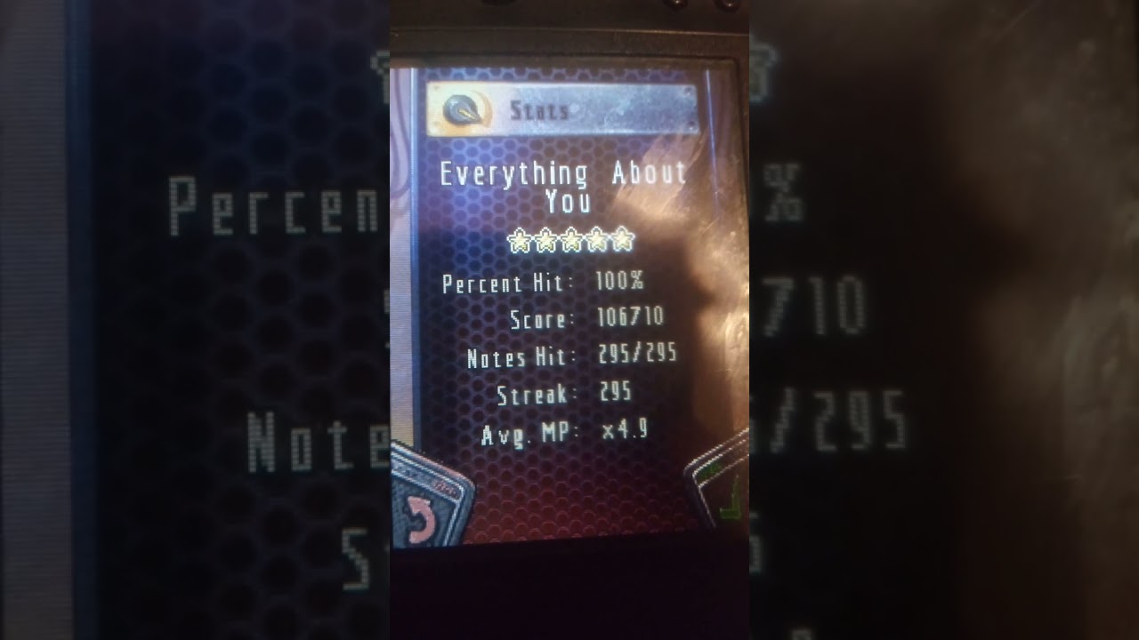 Band Hero DS first place proof bass medium everything about you