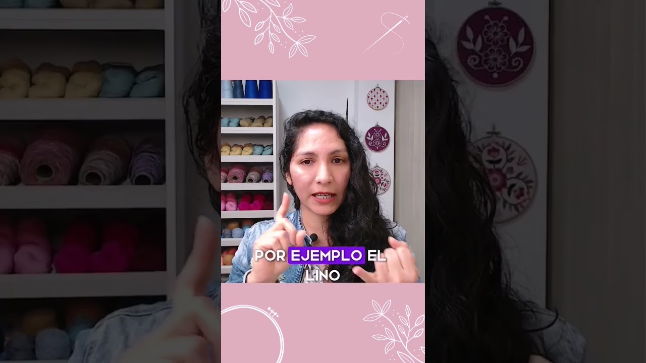 Embroidery fabrics (beginners) 🐣 #embroidery #learntoembroidery #embroiderytips