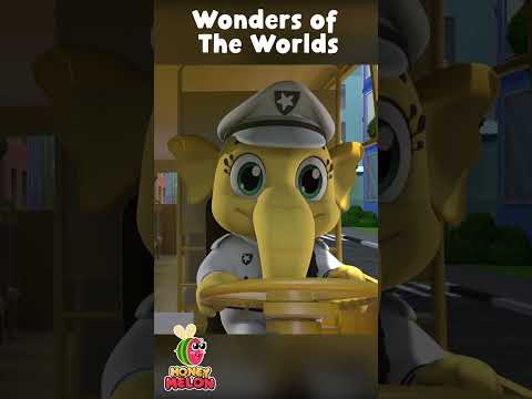 World Wonders Song βοΈ | Rhymes & Learning Fun! #rhymes #kids #shorts