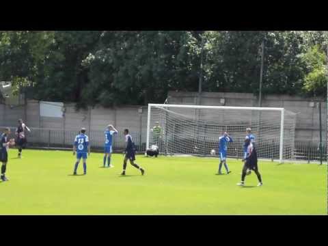 Own goal during Dulwich Hamlet v RFC Temploux-Suarlee. 05/08/2012