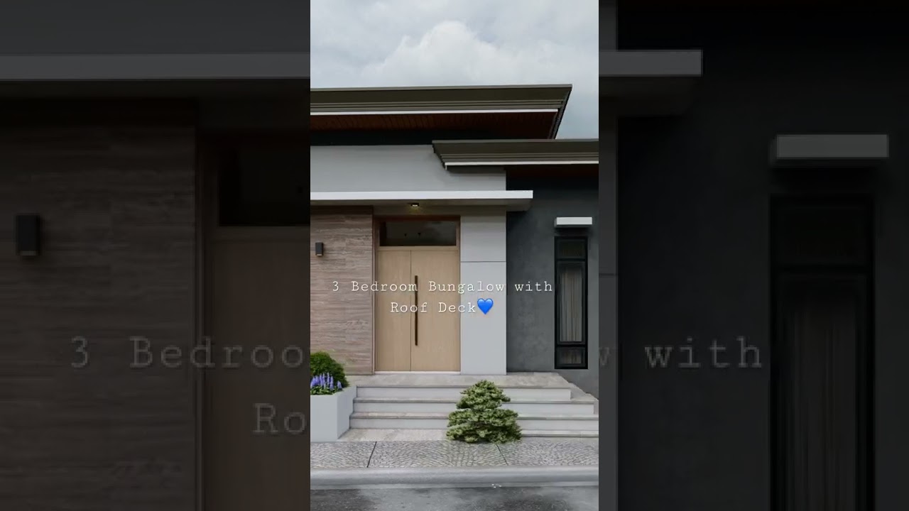 94sqm. 3 Bedroom Bungalow with Roof Deck💙