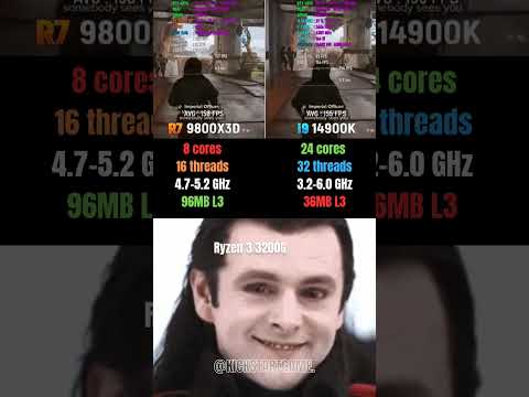 Ryzen 7 9800X3D vs i9 14900K – Gaming King of 2025? 👑🎮