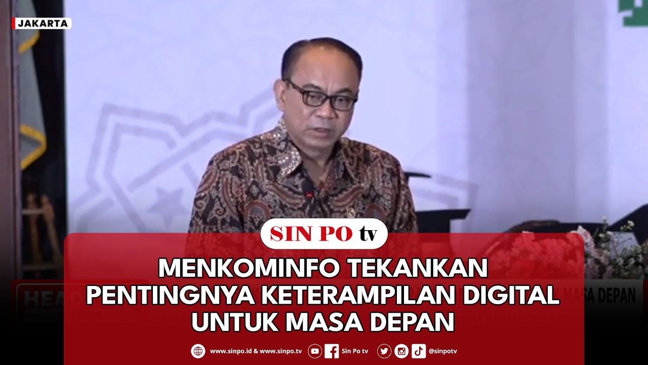 Menkominfo Tekankan Pentingnya Keterampilan Digital Untuk Masa Depan