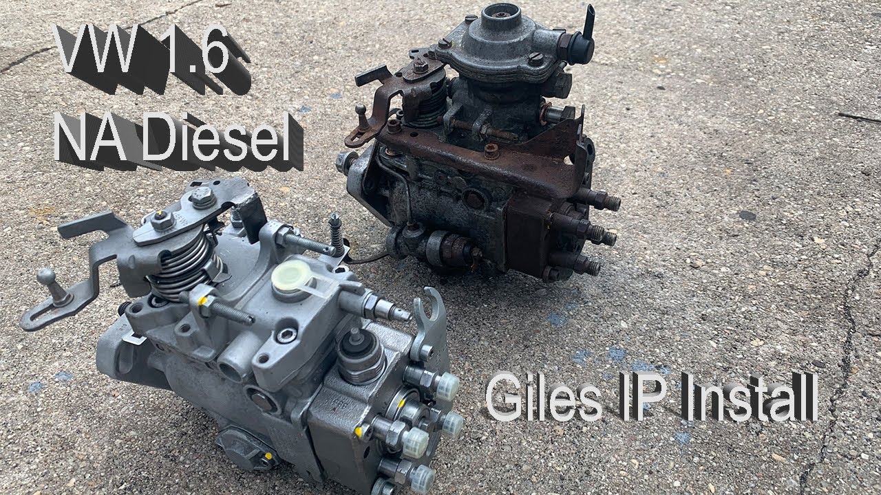 MK2 VW Jetta Diesel: Giles Injection Pump Upgrade