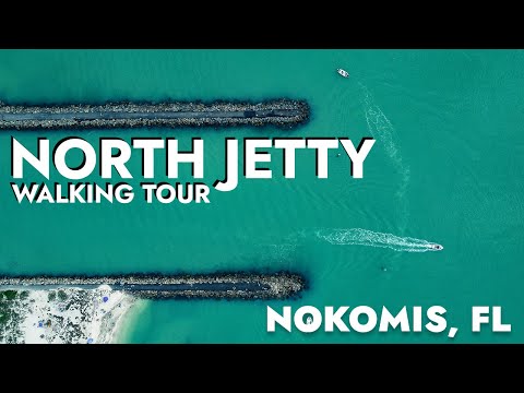 North Jetty Park, Nokomis Beach, Florida - Walking Tour - Sarasota County