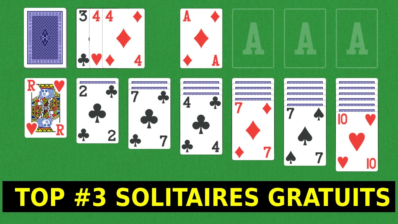 Les 3 Meilleurs Jeux de Solitaire Gratuit en Ligne (sans Pub & sans Inscription)