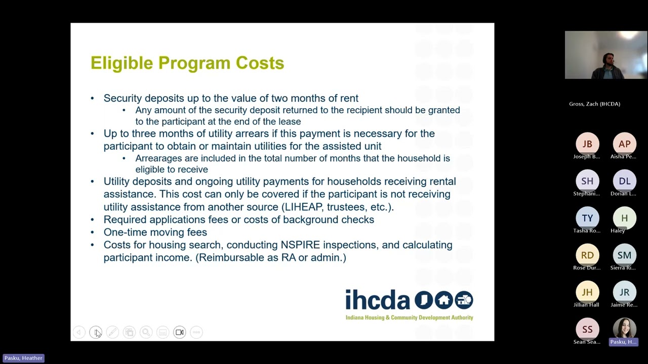 2024 Housing First Program Training Session - September 27, 2024
