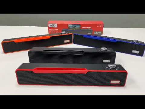 MZ M32VP PORTABLE HOME TV SOUNDBAR Dynamic Thunder Sound 1500mAh Battery 10 W Bluetooth Soundbar
