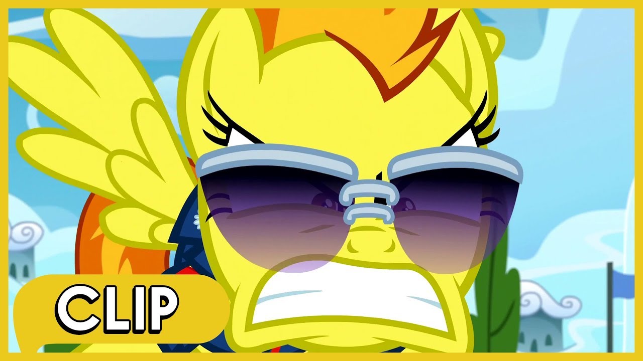 Rainbow Dash Brings Scootaloo to Spitfire - MLP: Friendship Is Magic [Season 8]