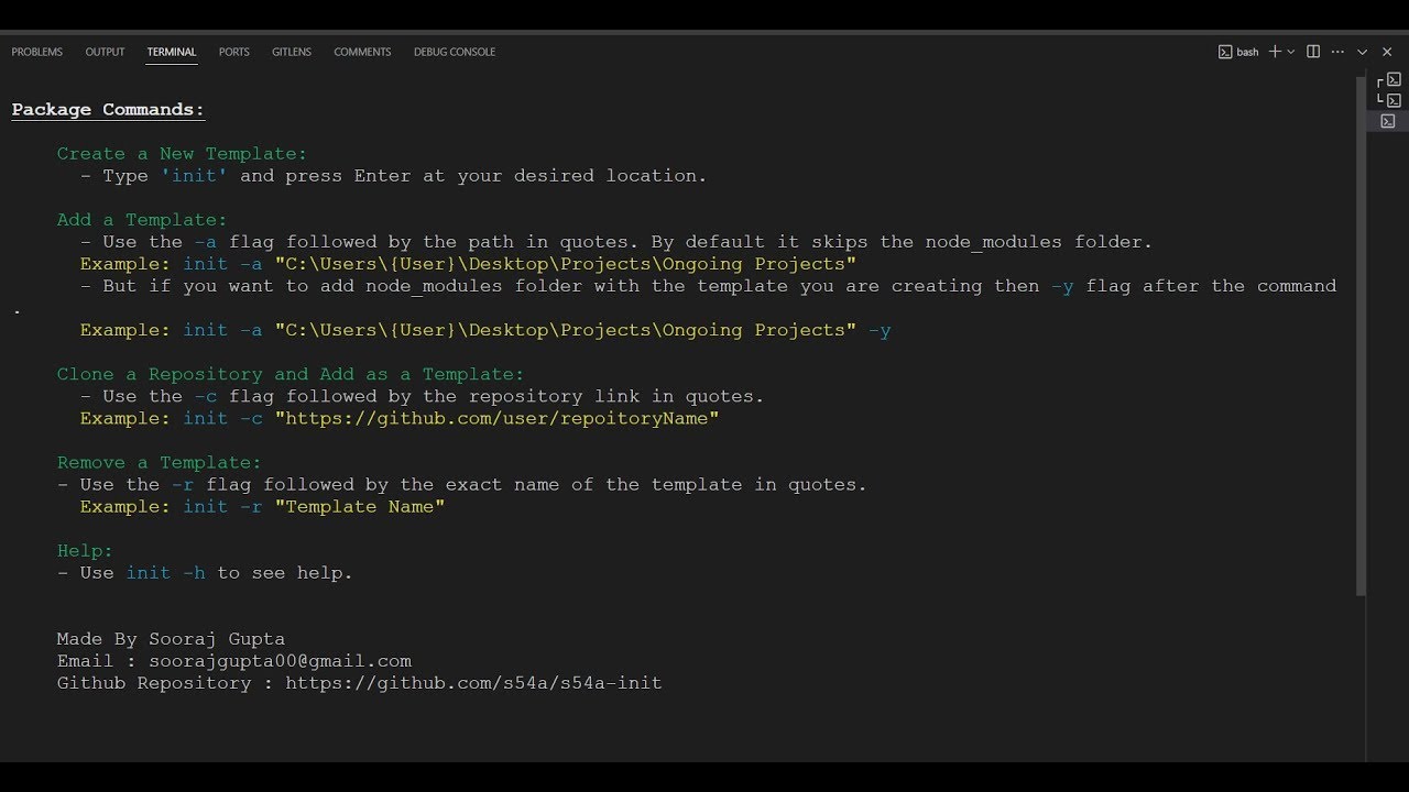 Create your own NPM Starter Command | Project Initializer | Template CLI | INIT NPM Package Tutorial