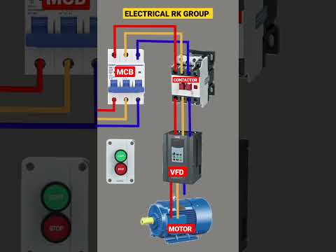 three phase motor with VFD