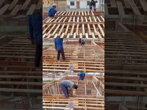 roof shuttering work #building #construction #work #shortvideo #shots #shortsyoutube #centring