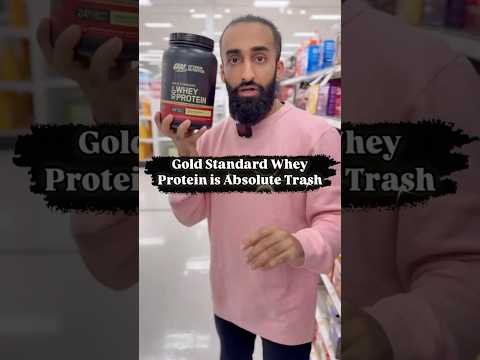 Gold Standard Whey Protein Powder is Trash #wheyprotein #proteinpowder