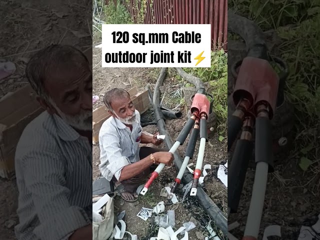 Jointing Kit - 3m Straight Through Cable Joint Kit 120 SQ MM 3 CORE 11 ...