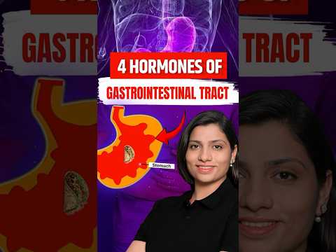4 Hormones of Gastrointestinal Tract #neetbiology #neet2024 #neetexam #neetpreparation