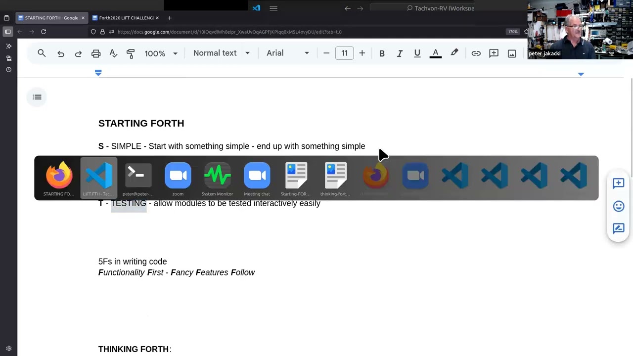 Starting Forth - Peter Jakacki