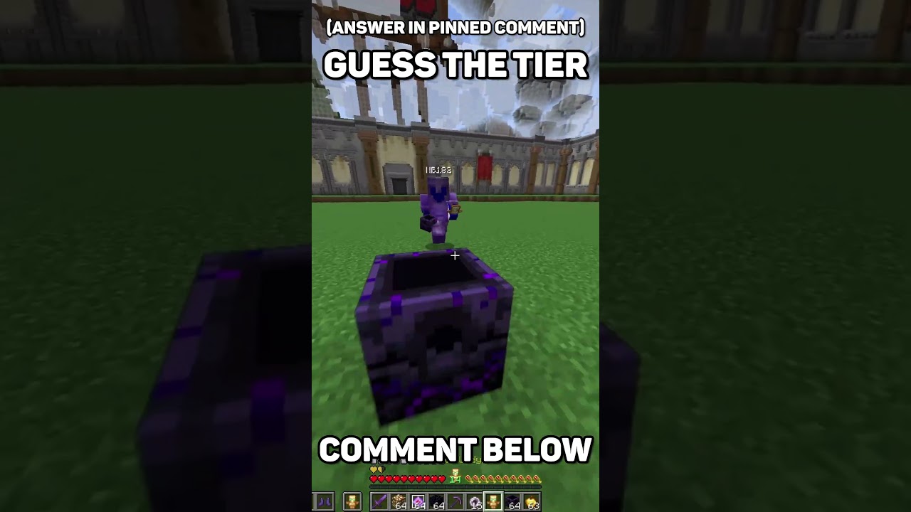 GUESS MY TIER #minecraft #cpvp #pvp #drdonut #vaneay #gaming #crystalpvp