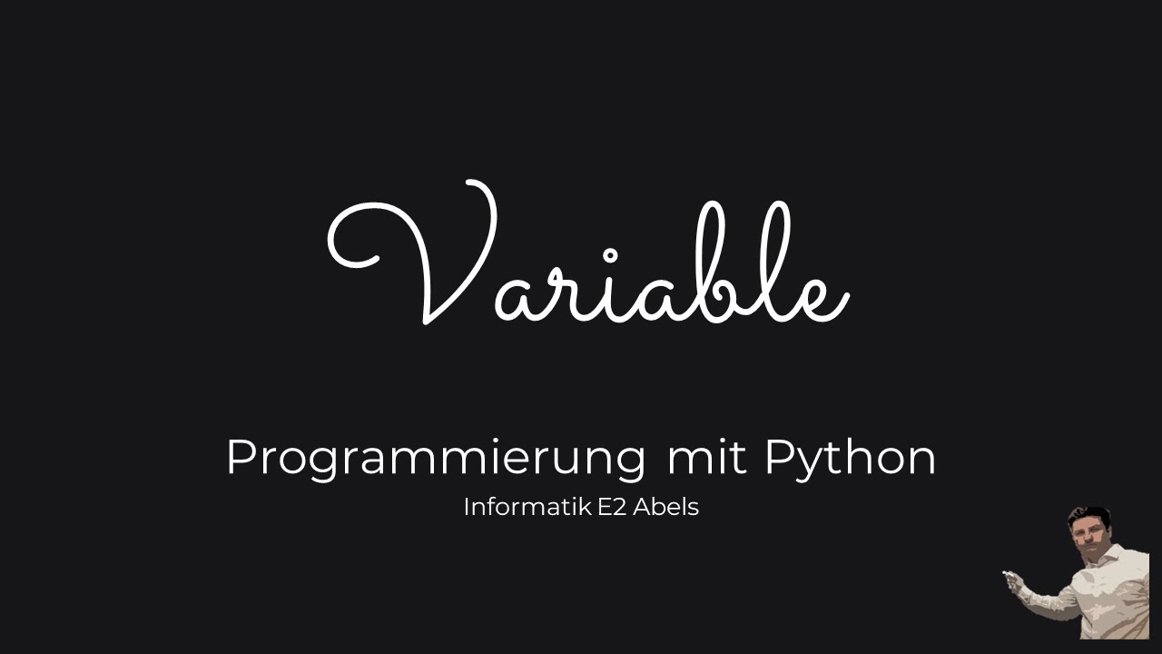 03 Variable | Programmierung mit Python