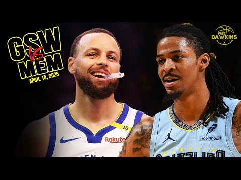 Golden State Warriors vs Memphis Grizzlies | 2025 Play-In | FreeDawkins