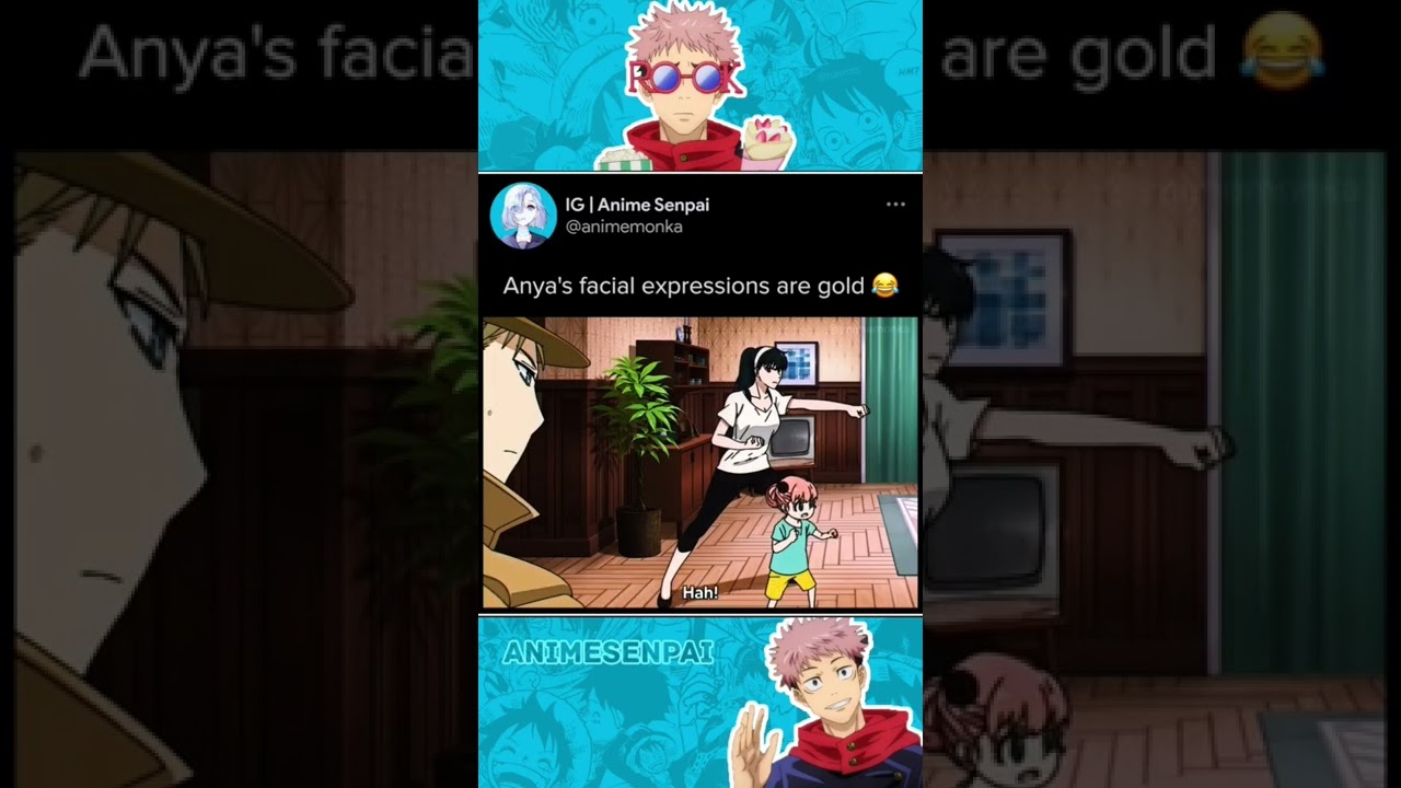Anya's Facial Expressions❤️ #anyaforger #spyxfamily #spyxfamilyedit #anya #cutemoments