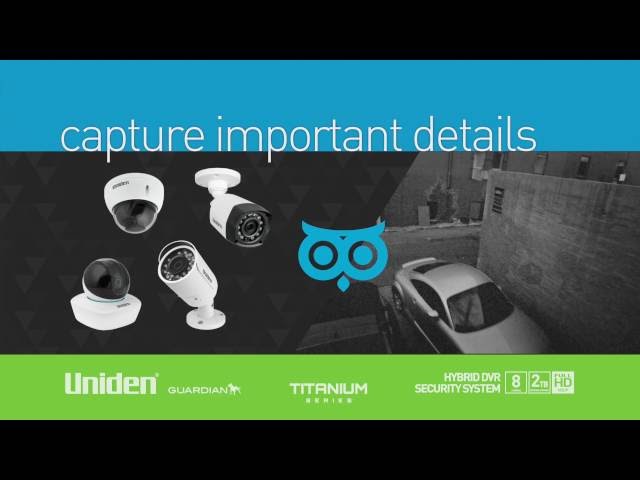 Uniden APP CAM 35 Guardian Full HD Outdoor Wireless IP Camera