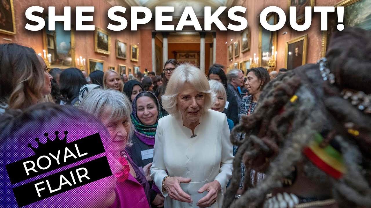 Camilla Condemns Violence Against Women | ROYAL FLAIR