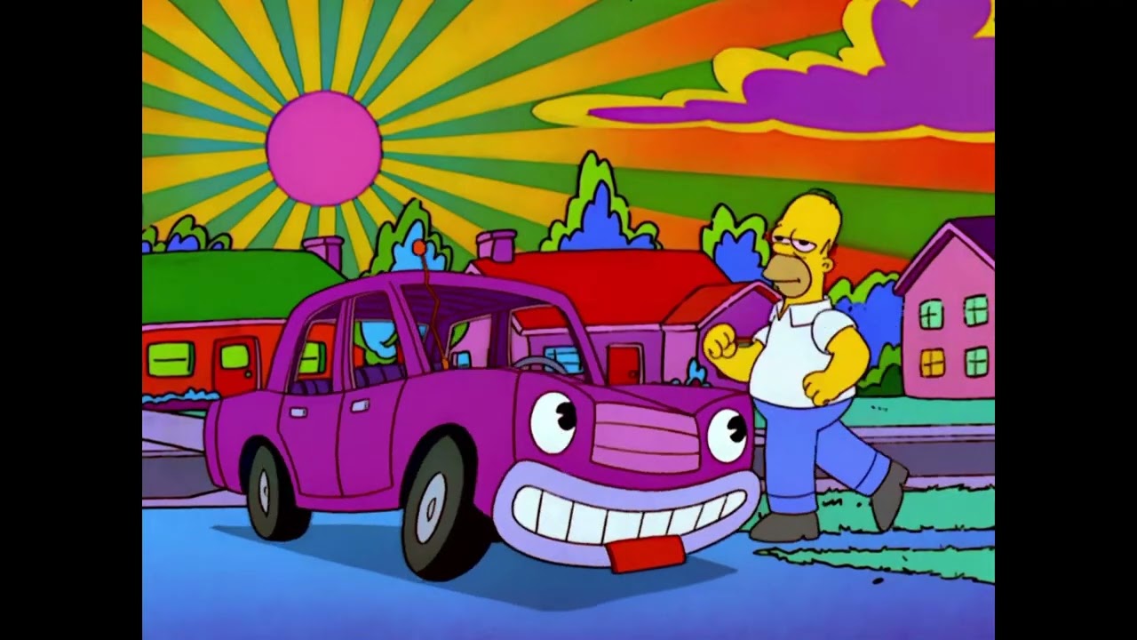 Homer Smokes WEED