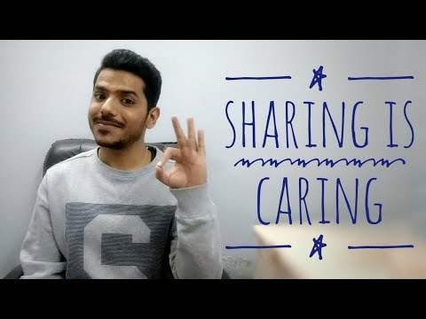 Sharing is Caring | Karan Dhawan