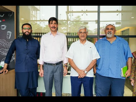 Ex vice chancellor of LUMS and Dr. Naveed malik visited Devsinc