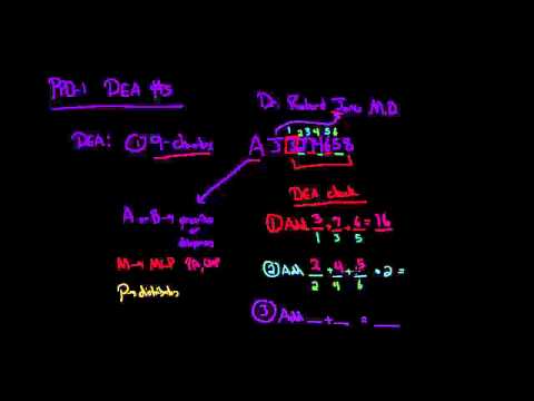 Pharmacy Workflow Reception: DEA verification***