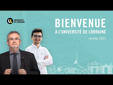 Rentrée 2021 : bienvenue à l'Université de Lorraine 👋 !